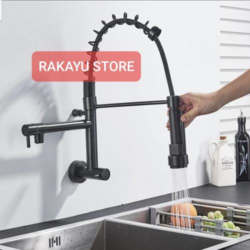 Jual KRAN TARIK PLEXIBLE DINDING KRAN CUCI PIRING TEMBOK KRAN PANTRY ...