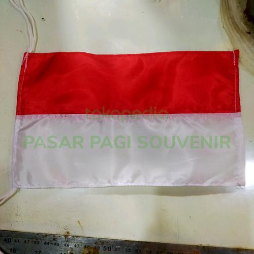 Jual bendera Indonesia bendera kain merah putih - 11,5cm×20cm - Jakarta ...