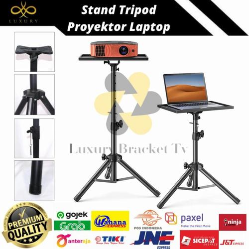 Jual Standing Tripod Proyektor Stand Projector Universal - Tinggi 120cm ...