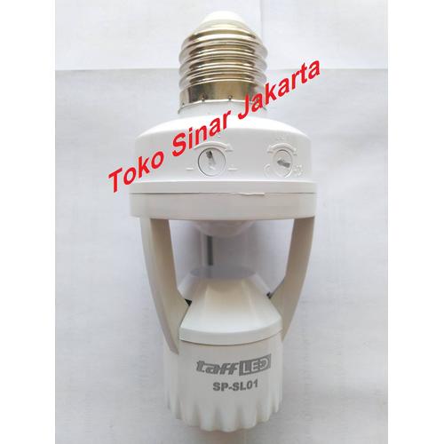 Jual Fitting Lampu Bohlam E27 Sensor Gerak Otomatis Motion Infrared ...