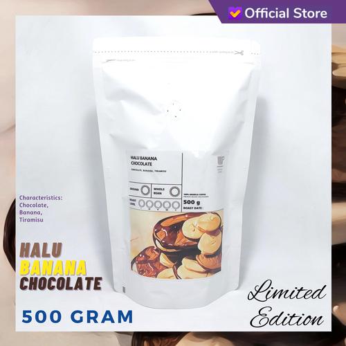 Promo [MEDIUM DARK] KOPI ARABIKA HALU BANANA CHOCOLATE 500 GRAM ...