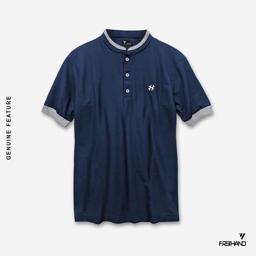 Jual Firsthand Kaos Kerah Shanghai Motown Baju Polo Lengan Pendek Navy ...