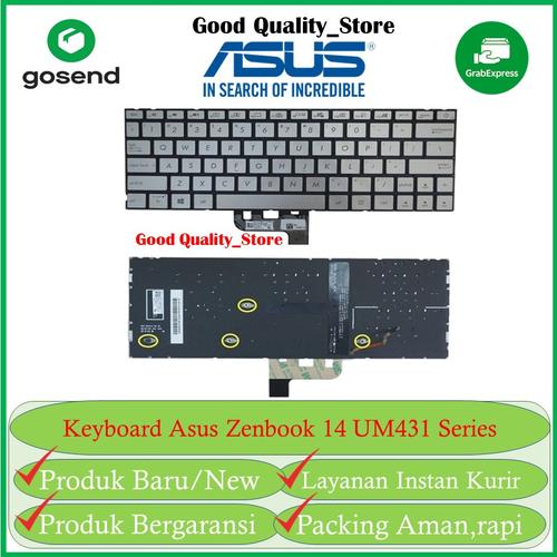 Jual Keyboard laptop Asus Zenbook 14 UM431 UM431D UM431DA UM431DA ...