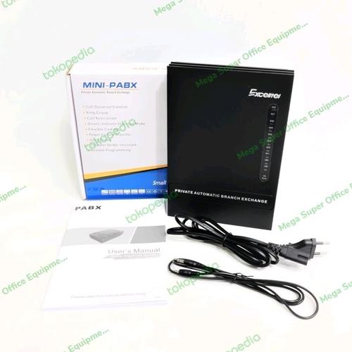 Jual Excelltel Basic PABX 1 Line 8 Ext MD108 Mini PABX Excelltel MD108 ...