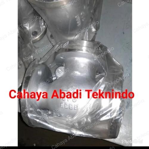 Jual Swing check valve SS304 Ansi 150 ukuran 4"inch / Ansi150# SS 304 ...