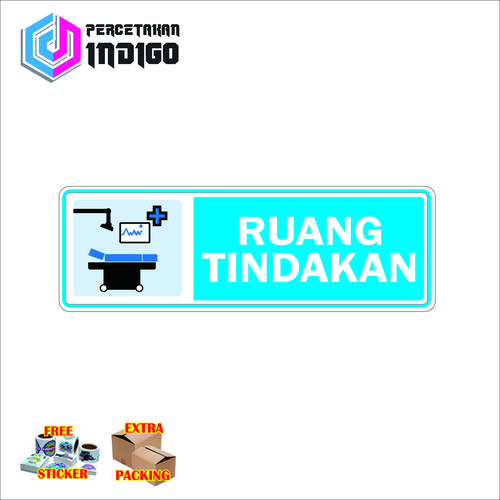 Jual plat alumunium rambu rambu ruang tindakan - Kab. Bekasi ...