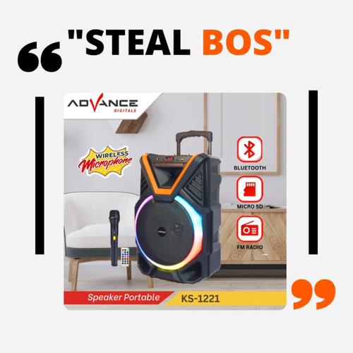 Jual Speaker advance aktif meeting portable 12 inch KS-1221 - Non double box - Jakarta Pusat ...