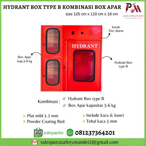 Jual HYDRANT BOX TYPE B INDOOR KOMBINASI KOTAK APAR HORIZONTAL ...