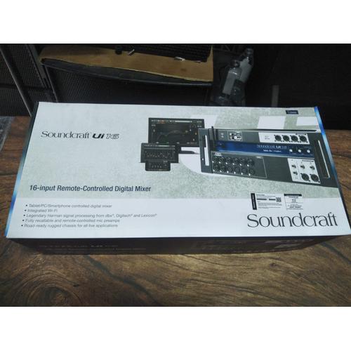 Jual mixer rack soundcraft ui16 - Kota Bandung - Guitardistro | Tokopedia