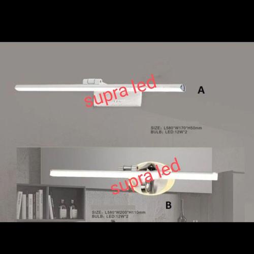 Jual Lampu wastafel lukisan LED 2 warna model sorot minimalis - A ...