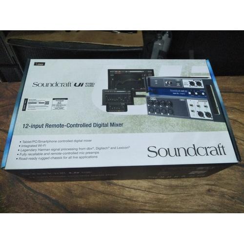 Jual mixer digital rack soundcraft ui12 - Kota Bandung - Guitardistro ...