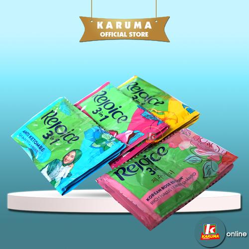 Jual REJOICE SHAMPOO SACHET 3 x 10 ML - Hitam Berkilau - Kota ...