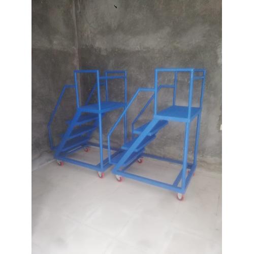 Jual Tangga Dorong . Rolling Ladders . Mobile Stairs . Tangga Gudang ...