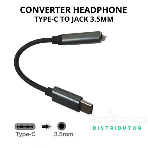 Jual Type C to 3.5 mm Audio Jack Connector Converter Adapter - Jakarta ...