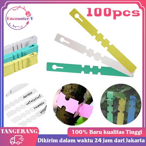 Jual Label Tanaman 100pcs Plant Label Penanda Tanaman PVC Name Tag ...