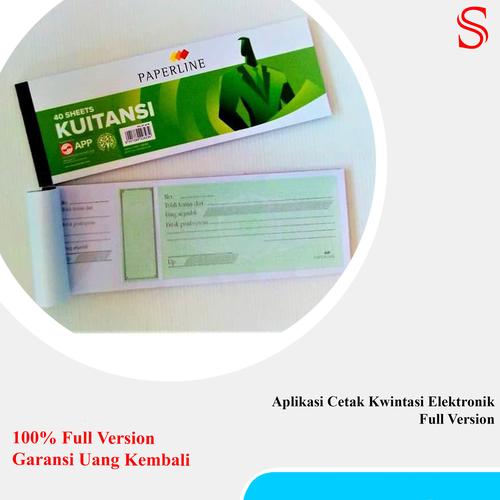 Jual Software E - Kwitansi (Software/Aplikasi Pembuat Kwitansi Di ...