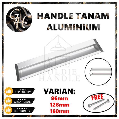 Jual Handle Tanam Kom Kotak Aluminium Zinc / Handel Laci Lemari ...