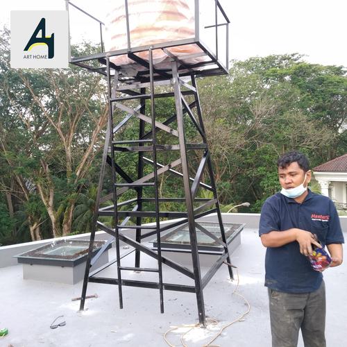 Jual Menara 1 toren / tangki 1000 liter air harga per meter ketinggian ...