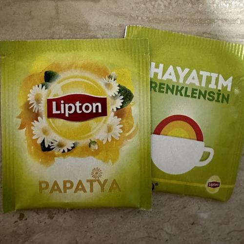 Jual Lipton papatya turkey camomile tea teh eceran sachet turki ...