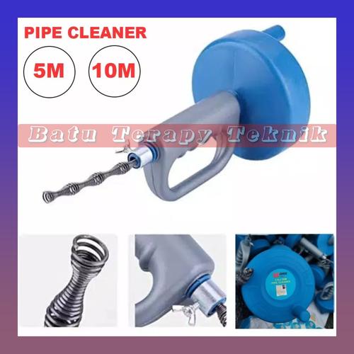 Jual Pipe Cleaner alat pembersih saluran pipa mampet 10 meter WOIRX ...