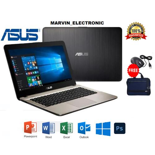 Jual Laptop asus A407 intel core i3 Gen 7th Ram 4GB HDD 1TB BERGARANSI ...