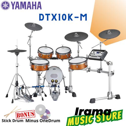 Jual Yamaha DTX10 DTX10K DTX10KM RealWood Mesh Drum Elektrik DTX10K-M ...