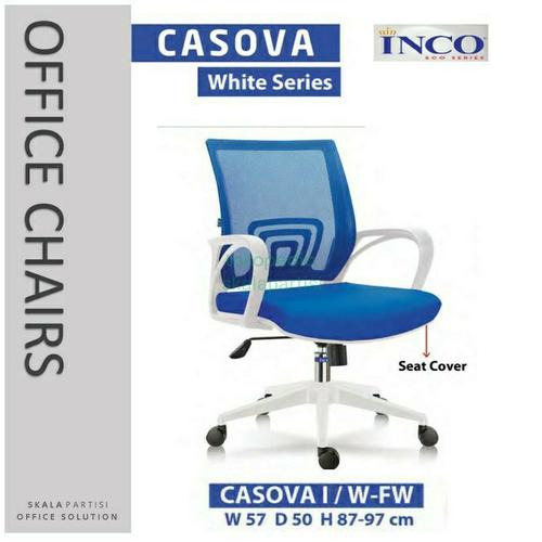 Jual Kursi Kantor Kursi Kerja Indachi Inco CASOVA - WHITE Series ...
