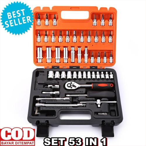 Jual Termurah!!! TOOLKIT SET SEPEDA/KUNCI SET LENGKAP ALAT PERKAKAS SET ...