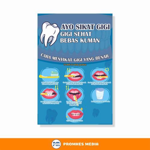 Jual Poster Kesehatan, Poster Selamatkan Gigi Sehatmu - Kota Yogyakarta ...