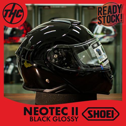Jual SHOEI NEOTEC II / NEOTEC 2 GLOSS BLACK MODULAR FLIP UP HELM ...