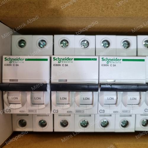Jual MCB IC60N 2P 3A 6KA A9F74203 SCHNEIDER - Jakarta Pusat - Mitra ...