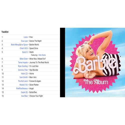 Jual Barbie 2023 cd the album various - Kab. Karawang ...
