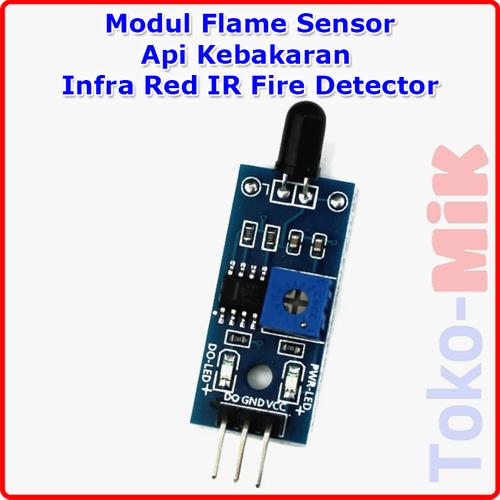 Jual Flame Sensor Cahaya Api Kebakaran Infra Red Ir Fire Detector