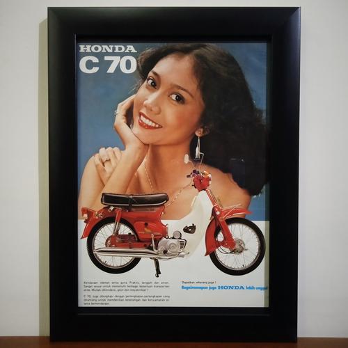 Jual Iklan Jadul VESPA HONDA YAMAHA SUZUKI. Poster Motor Otomotif Antik ...