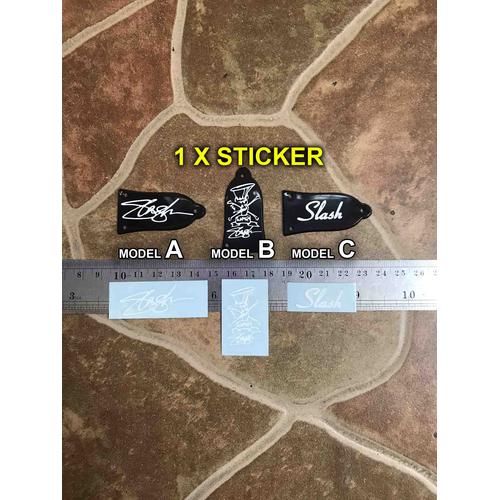 Jual Sticker Tanda Tangan Tutup Trussrod Slash Signature Sign Autograph ...