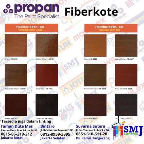 Jual New! CAT PAPAN FIBER SEMEN GRC CONWOOD PROPAN FIBERKOTE FBK GLOSS ...