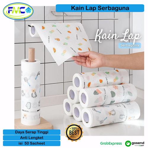 Jual Kain Lap Tissue Roll Dapur Motif Tisu Lap Minyak Gulung Rol ...