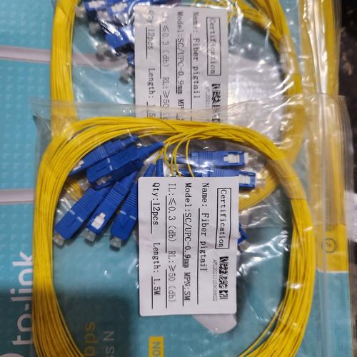 Jual Kabel Patchcore Patch Core Pigtail Fiber Optic SC UPC APC LC FC ST ...