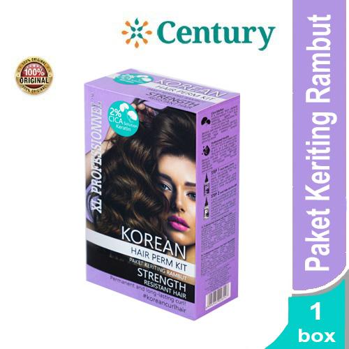 Jual XL PROFESSIONNEL KOREAN HAIR PERM KIT/ HAIR TREATMENT/ KERITING ...