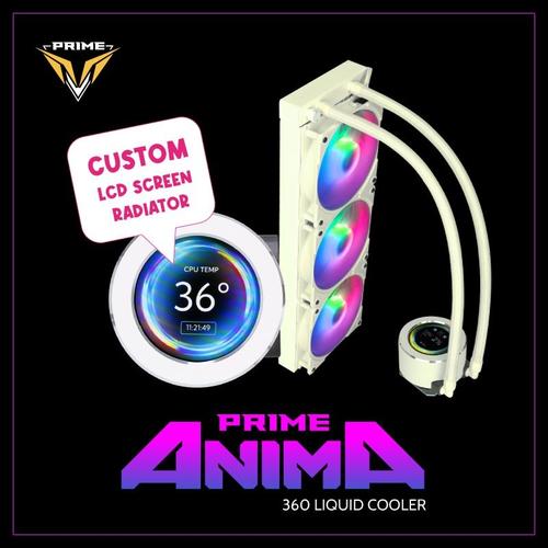Promo PRIME PREMIUM ANIMA 360MM - Liquid Cooler LCD Display Custom ...