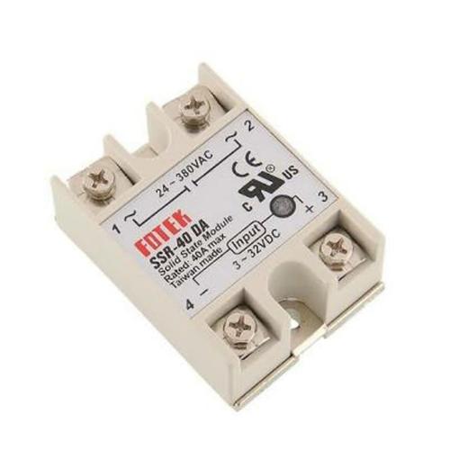 Jual Solid State Relay SSR-40DA 40A/250V 3-32VDC/24-380VAC - 25DA CHN - Kota Bandung - ELCA ...