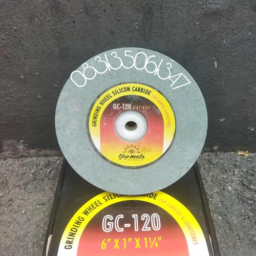 Jual Batu Gerinda duduk 6 inch Tjap mata Batu Gurinda asah poles 150 mm ...
