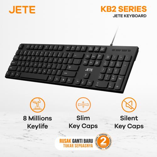 Promo Keyboard JETE KB2 Slim Silent Key - Garansi 2 Tahun - Jakarta ...