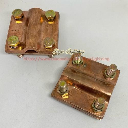 Jual Cross Cable Clamp 50mm - 70mm / Square Cable Clamp - Jakarta Timur ...