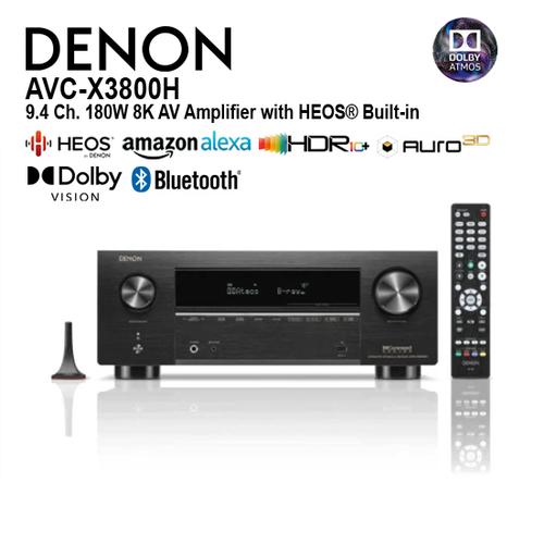 Jual DENON AVC-X3800H 9.4 Ch. 180W 8K AV Amplifier with HEOS® Built-in - Kota Medan - Denon ...