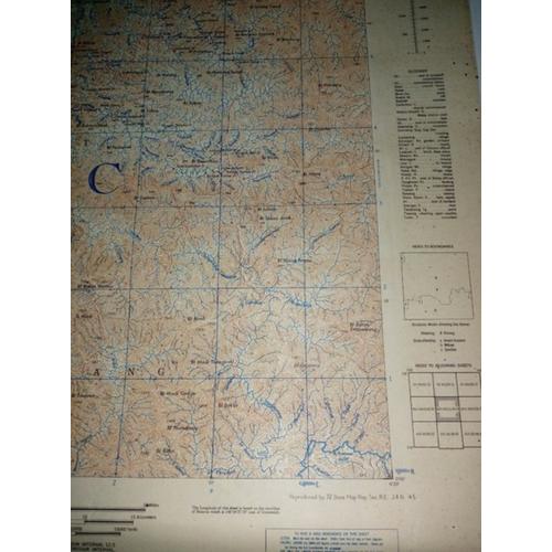 Jual Peta Tapang Landai - US Army (ORIGINAL SUPER LANGKA EDISI 1944 ...