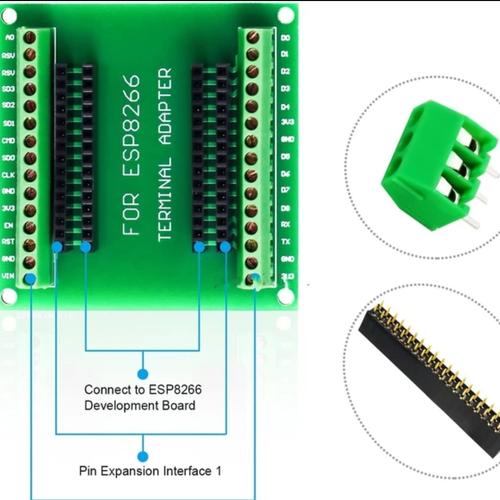 Jual terminal adapter for esp8266 v2 amica cp2102 adaptor projects iot wifi - Kota Bogor - art ...