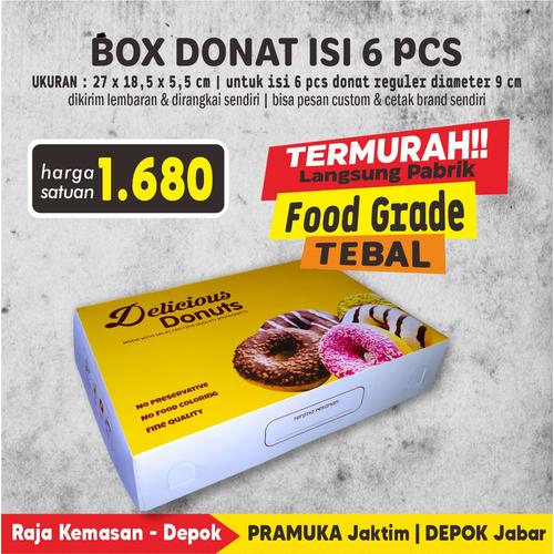 Jual Dus Donat, Box Donat, Kotak Donat, Donuts Box, Kemasan Donat ...