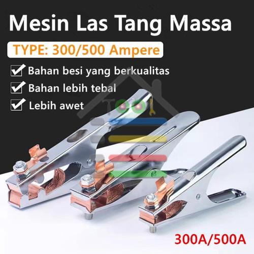 Jual TANG MASSA 300 / 500 / 800 AMPERE CLAMP KLEM STANG LAS - 800A ...