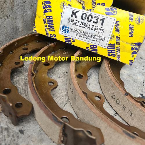 Jual MK Kashiyama Brake Shoe Front Daihatsu Zebra Hijet S88 S89 Kampas ...